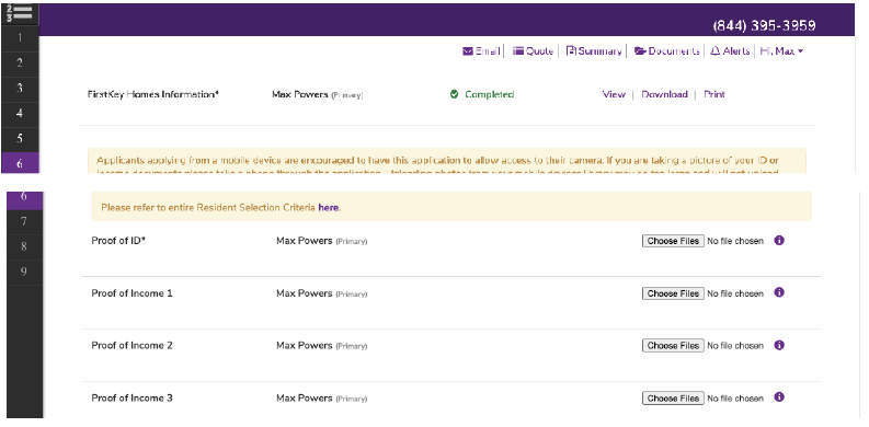 Required Documents and How to Upload Them – FirstKey Homes